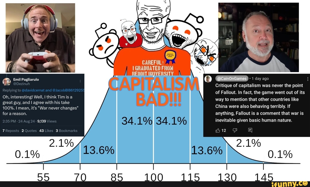 Critique of capitalism was never the point of Fallout. In fact, the ...