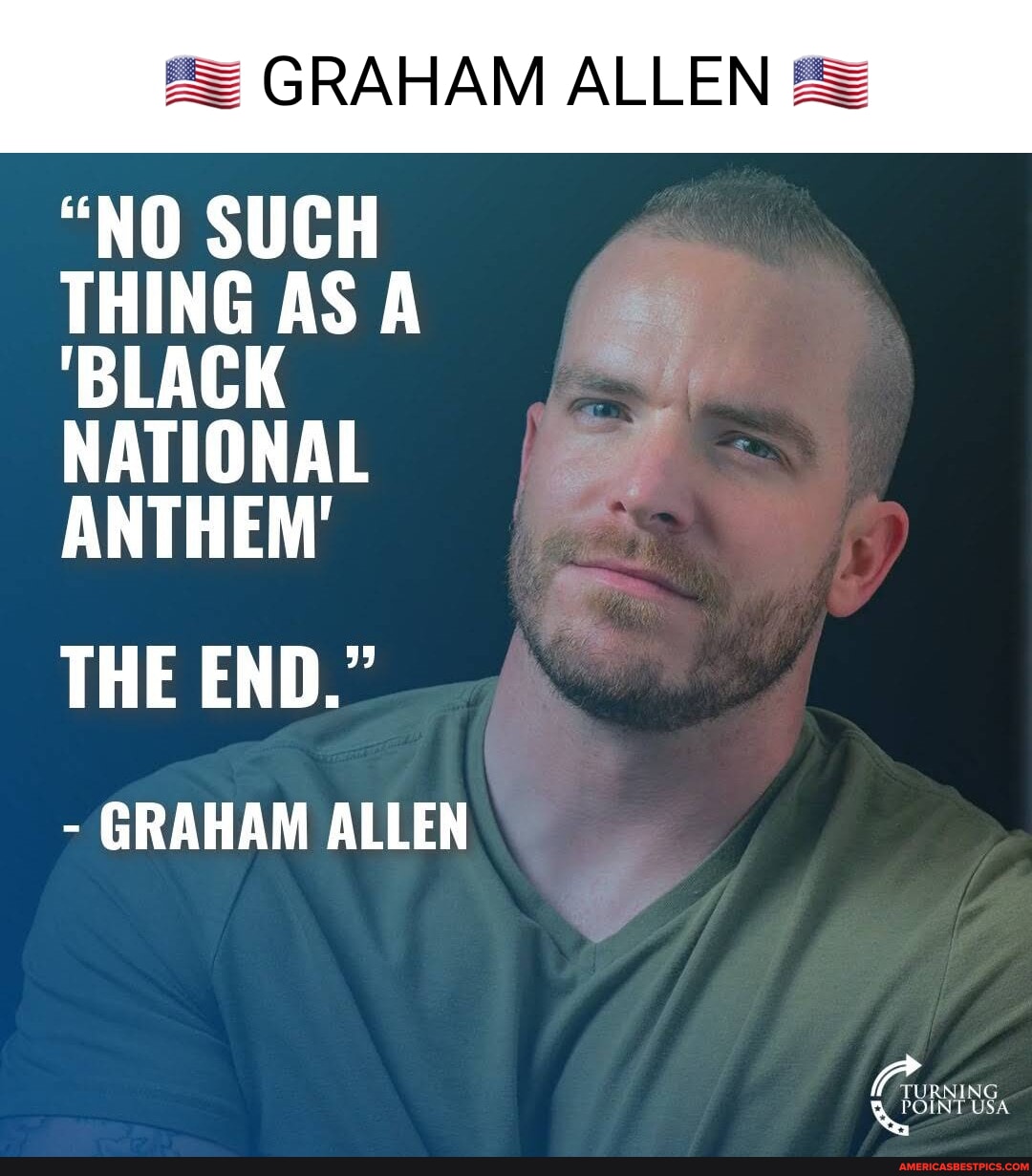 GRAHAM ALLEN "NO SUCH THING AS A BLACK NATIONAL ANTHEM THE END ...