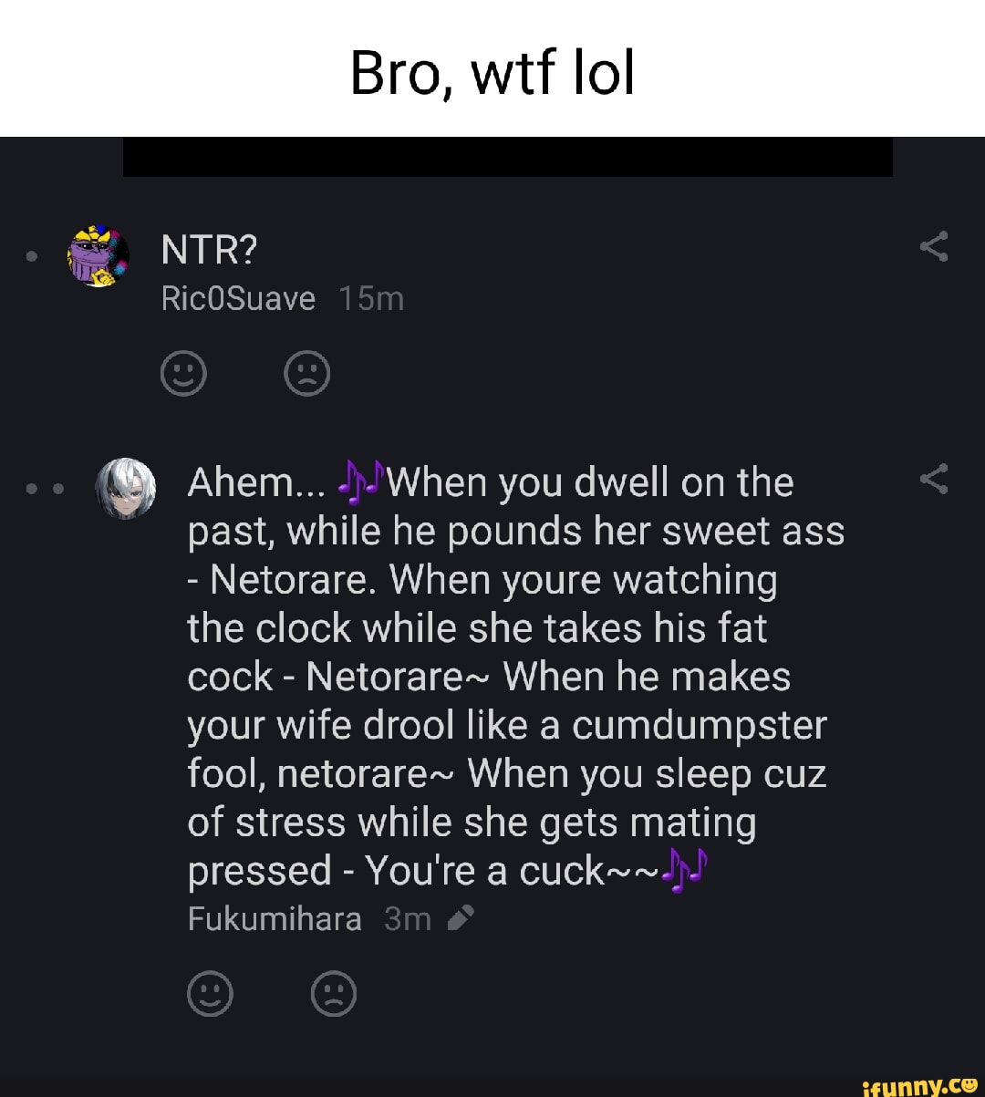 Netorare memes. Best Collection of funny Netorare pictures on iFunny