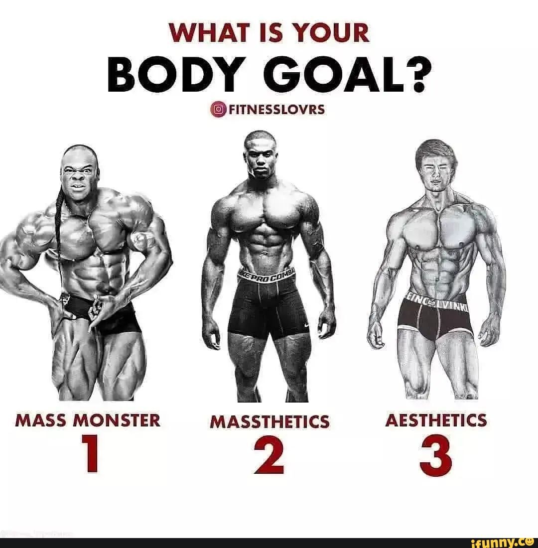 WHAT IS YOUR BODY GOAL? @FITNESSLOVRS MASS MONSTER MASSTHETICS ...