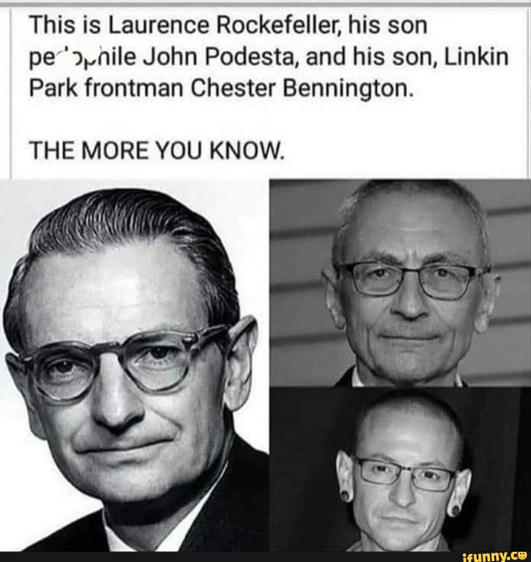 This is Laurence Rockefeller, his son pe '>,nile John Podesta, and his ...
