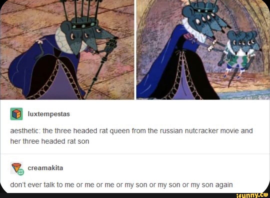 Ff aesthetic: the three headed rat queen from the russian nutcracker ...