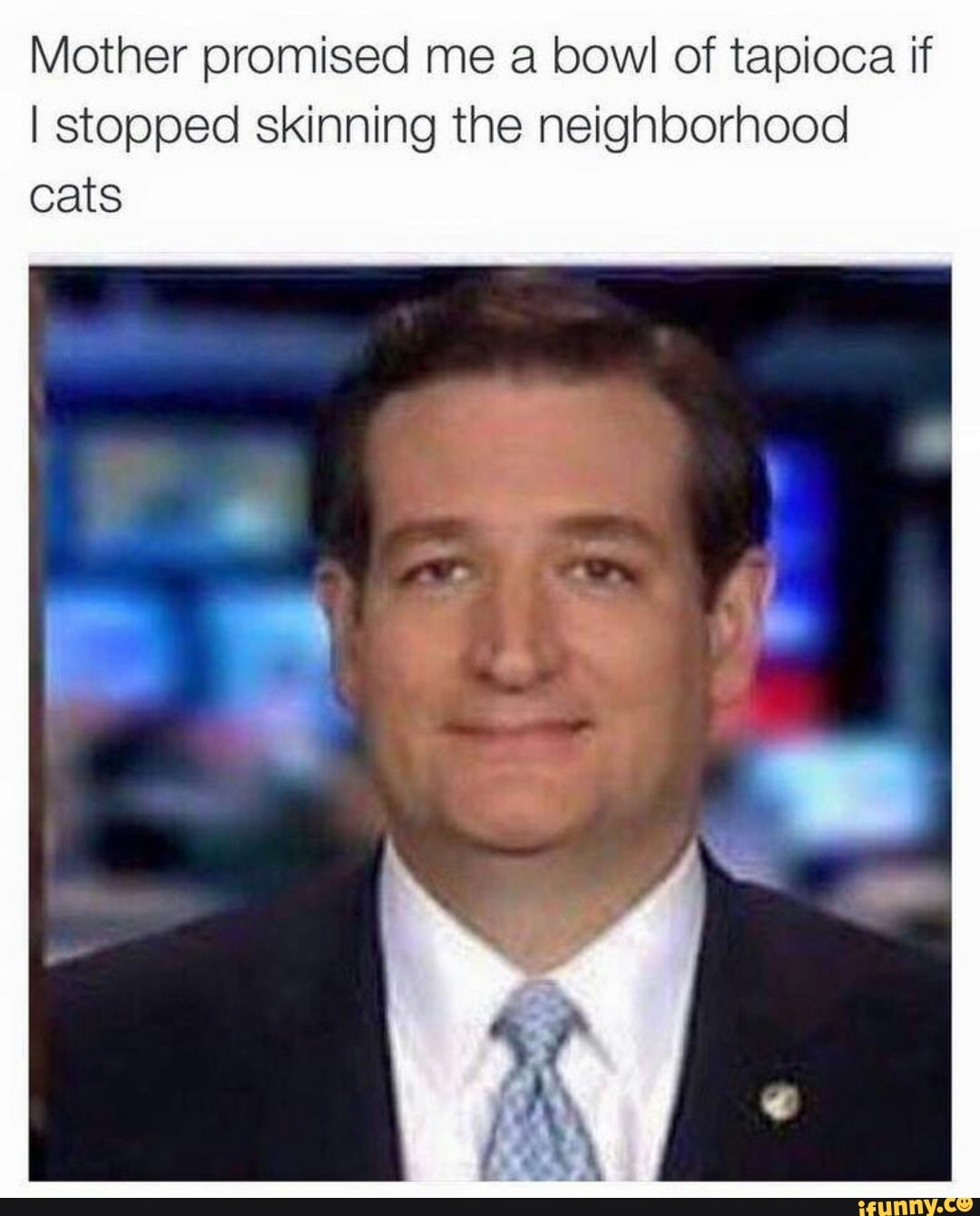 Mother promised me a bowl of tapioca if I stopped skinning the ...