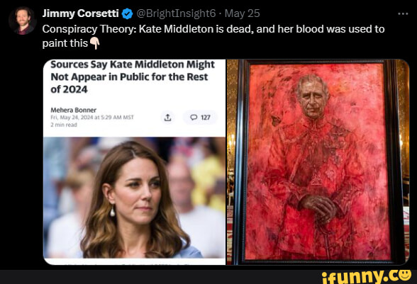 Jimmy Corsetti @ Conspiracy Theory: Kate Middleton is dead, and her ...