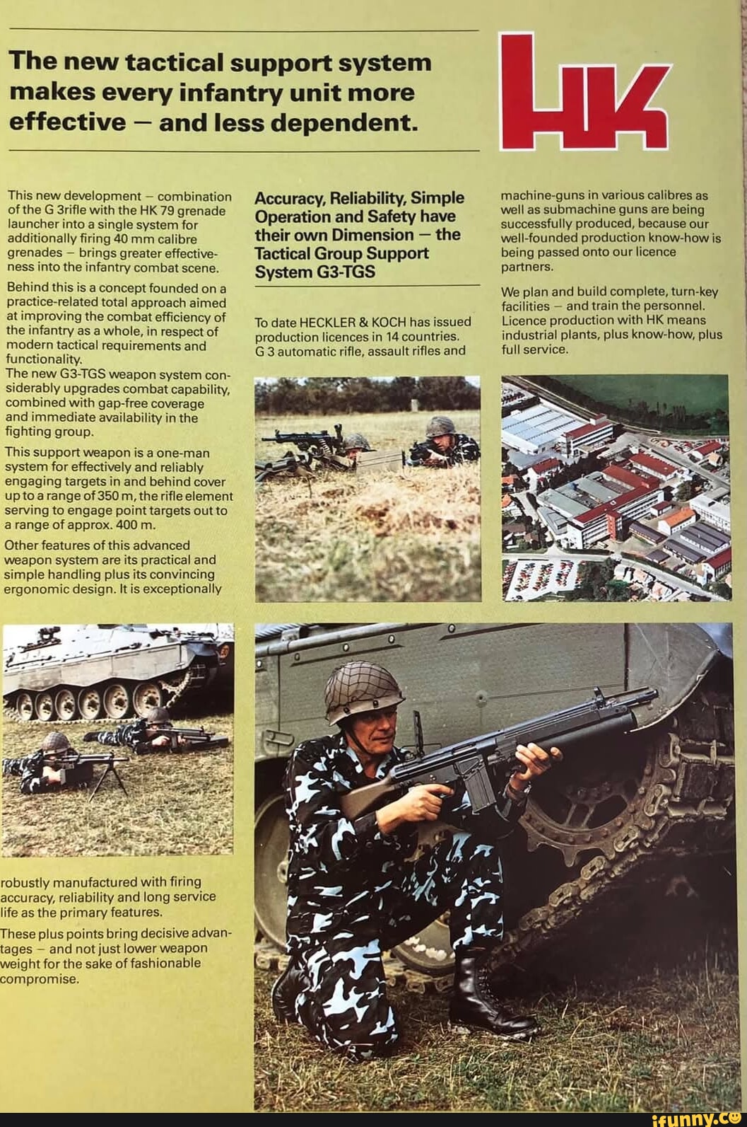 The new tactical support system makes every infantry unit more ...