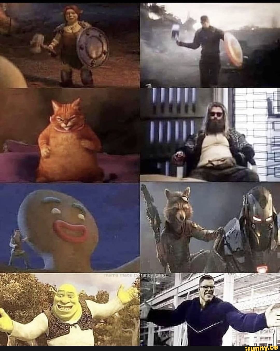 #marvel #memes #shrek #hulk #thor - iFunny