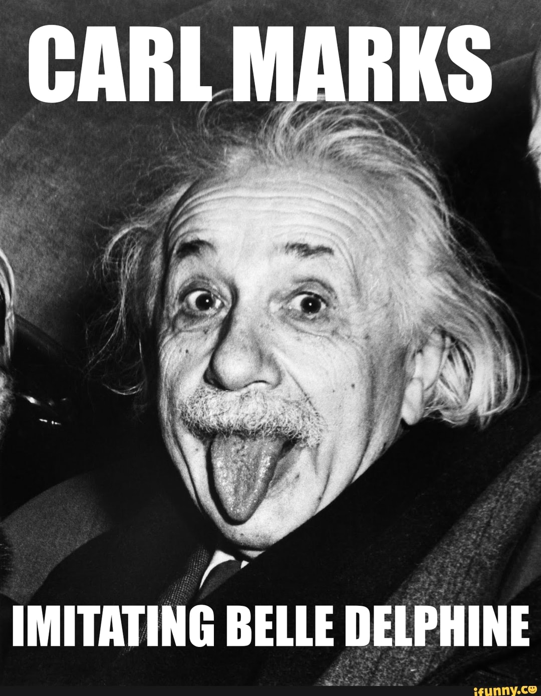 CARL MARKS IMITATING BELLE DELPHINE - iFunny