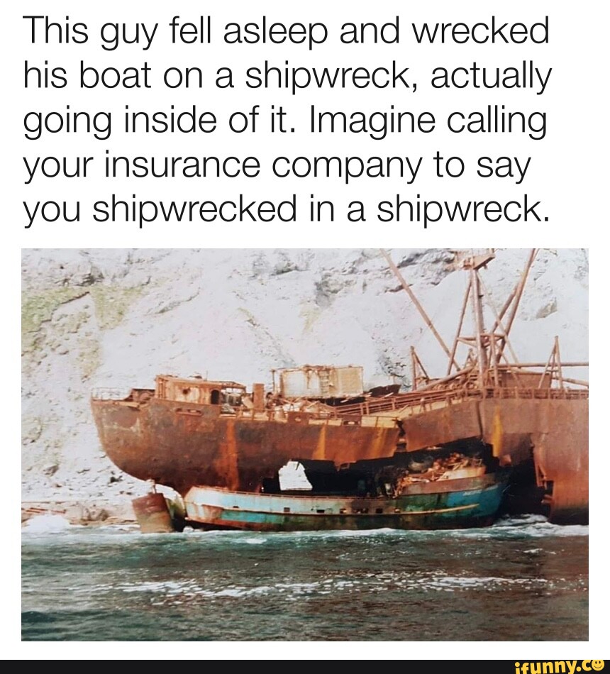 Wrecks memes. Best Collection of funny Wrecks pictures on iFunny