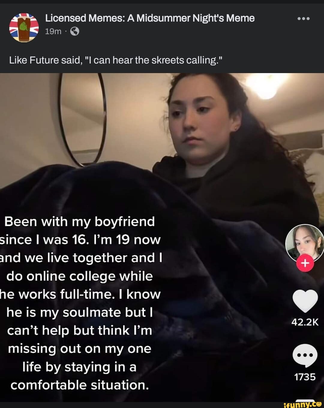 Licensed Memes: A Midsummer Night's Meme Like Future said, "I can hear ...