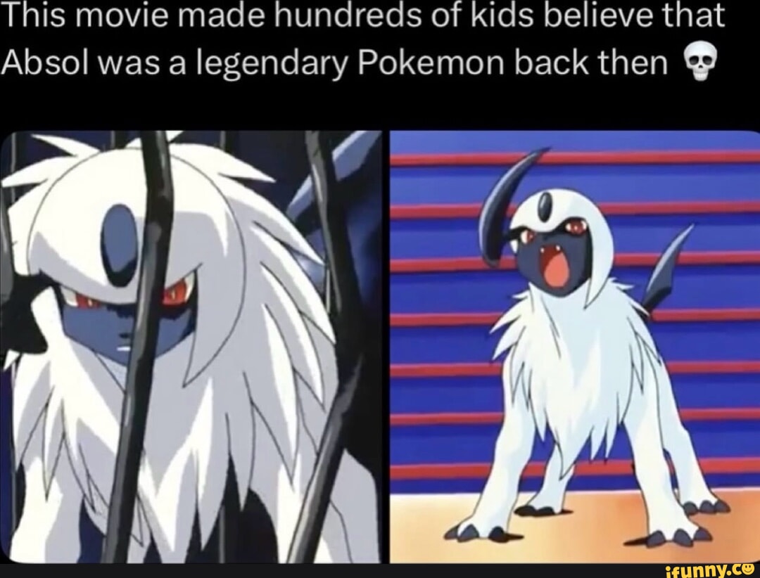 This movie made hundreds of kids believe that Absol was a legendary ...