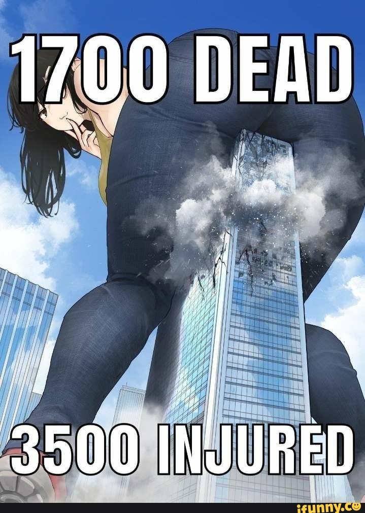 1700 DEAD 3500 INJURED - iFunny