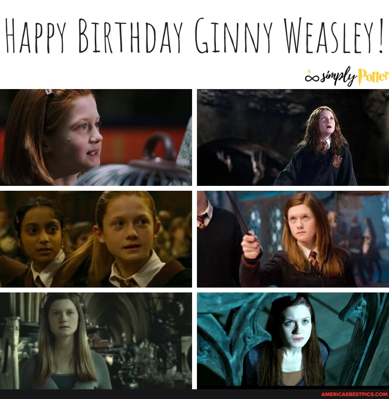 Happy birthday to Ginny Weasley! 🥳 - HAPPY BIRTHDAY GINNY WEAS ...