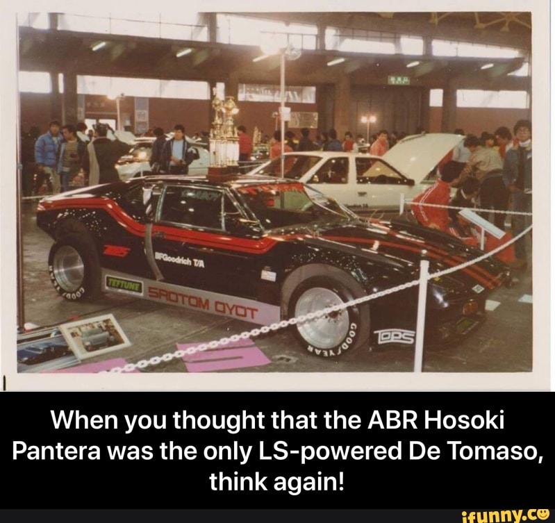 When you thought that the ABR Hosoki Pantera was the only LS-powered De ...