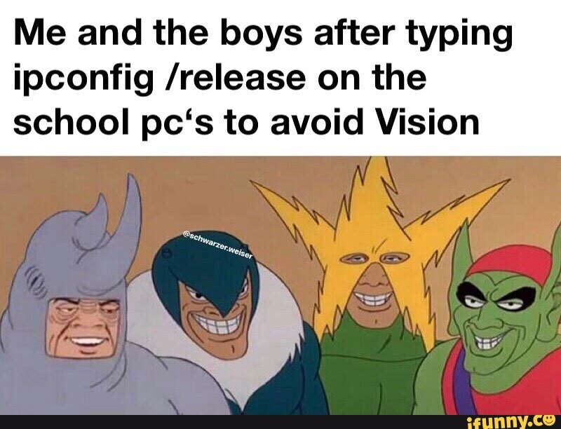 Ipconfig memes. Best Collection of funny Ipconfig pictures on iFunny