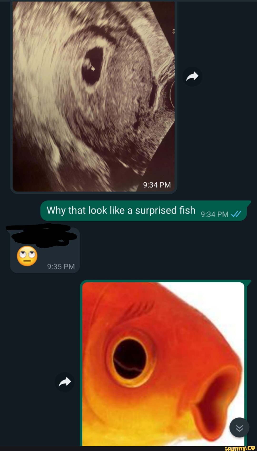 Ry PM Why that look like a surprised fish 9.34 py PM - iFunny