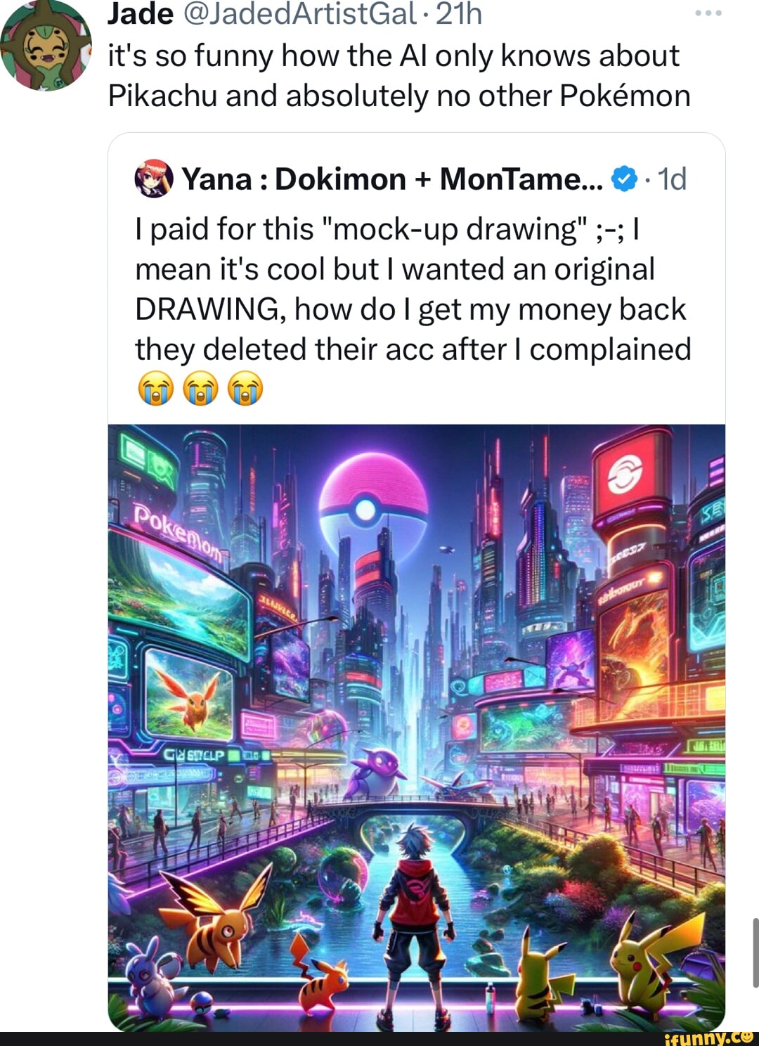 \SS Jade @JadedArtistGal- it's so funny how the Al only knows about ...
