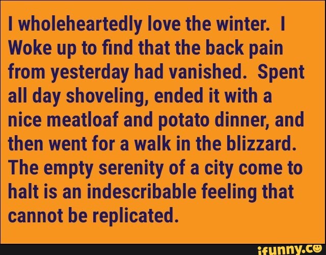 Indescribable Feeling