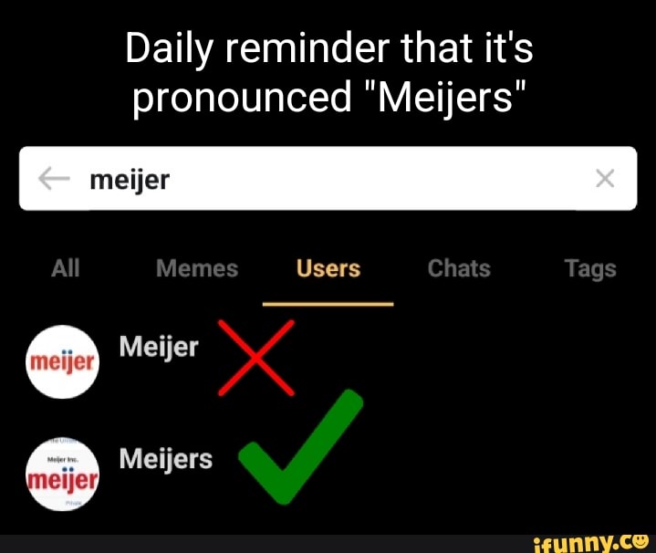 Meijers memes. Best Collection of funny Meijers pictures on iFunny