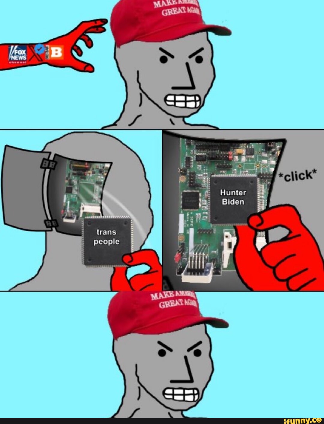 Hunter Biden trans people - iFunny