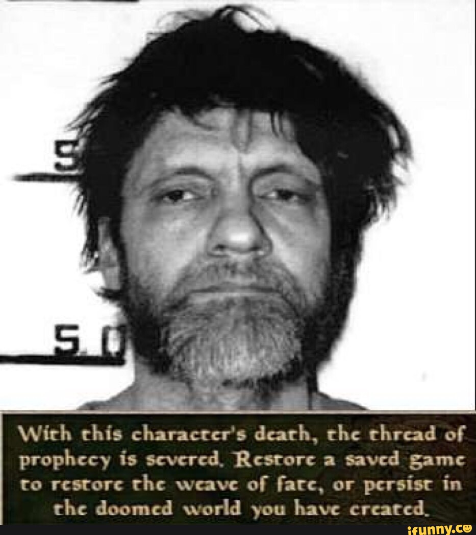 Wi chis characrer's dearth. the thread of prophecy is severed, Restore ...