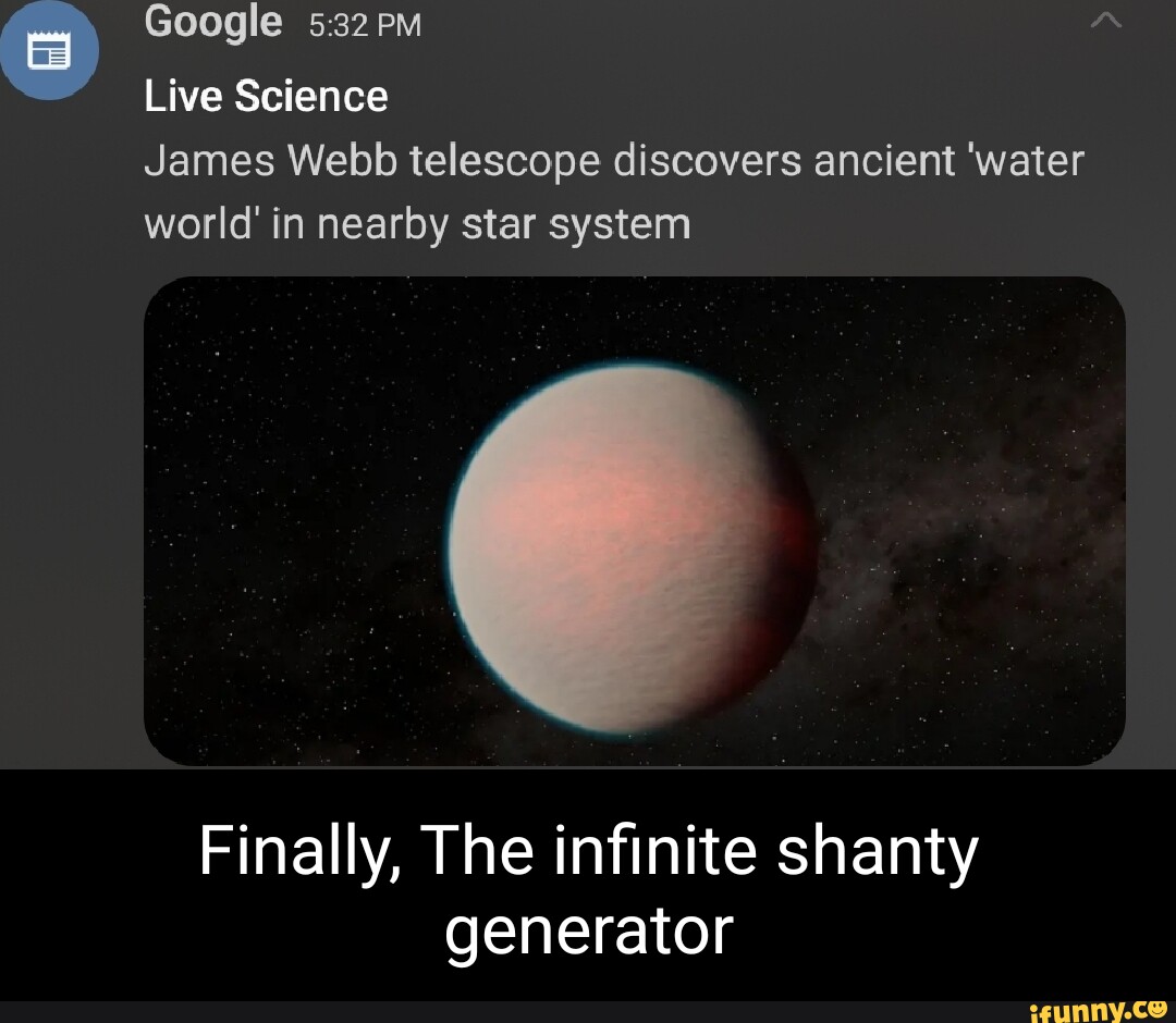 Google em Live Science James Webb telescope discovers ancient 'water ...