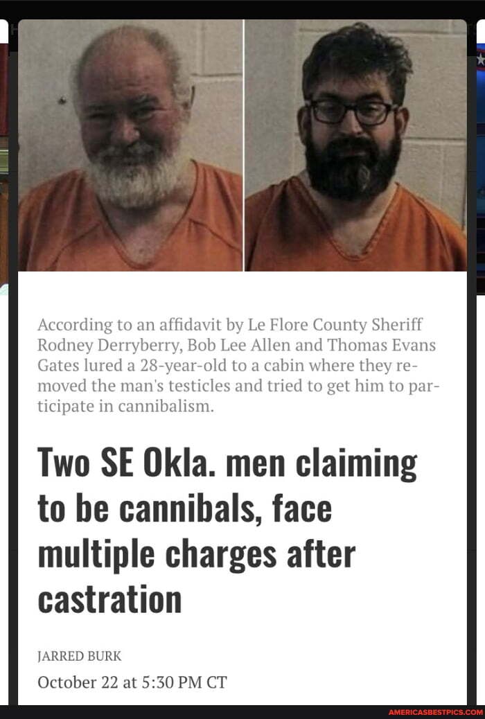 According to an affidavit by Le Flore County Sheriff Rodney Derryberry ...