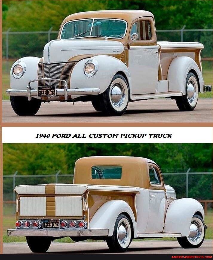 1940 FORD ALL CUSTOM PICKUP TRUCK - America’s best pics and videos
