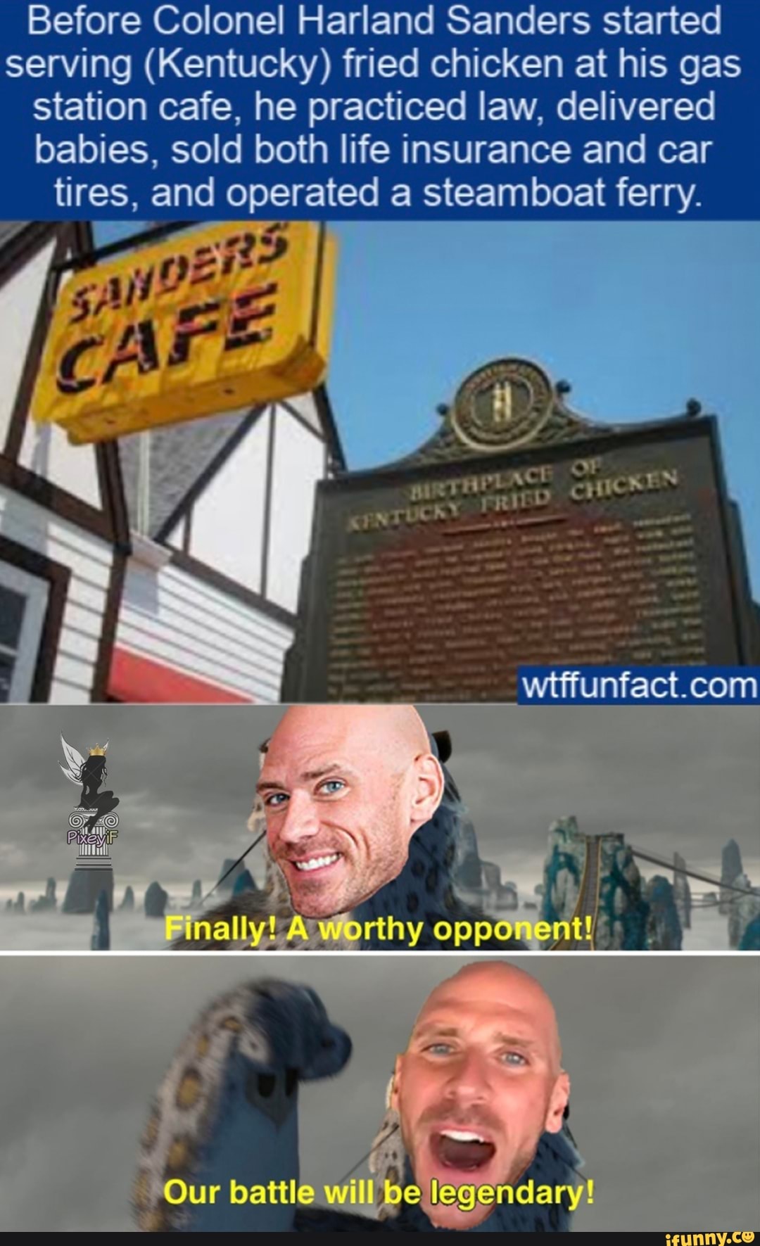 Before Colonel Harland Sanders started serving (Kentucky) fried chicken ...