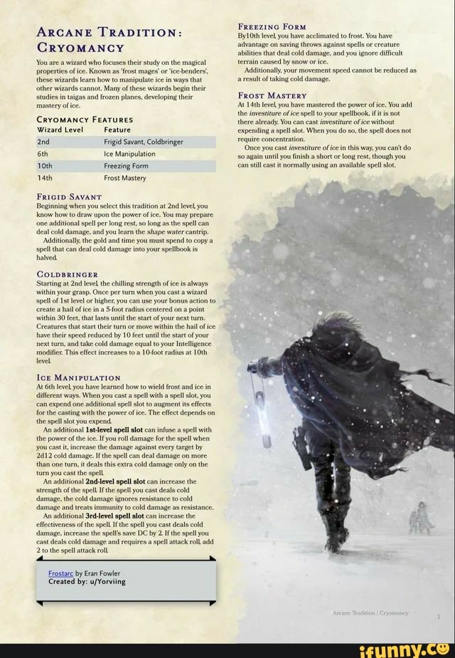 Cryomancy memes. Best Collection of funny Cryomancy pictures on iFunny