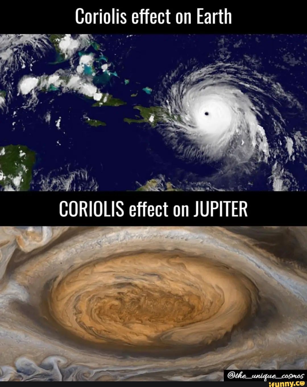 Coriolis effect on Earth CORIOLIS effect on JUPITER - iFunny