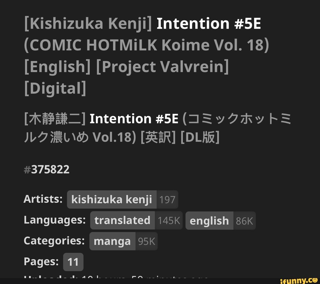 [Kishizuka Kenji] Intention (COMIC HOTMILK Koime Vol. 18) [English ...