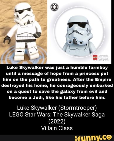 Luke Skywalker was just a humble farmboy until a message of hope from a ...
