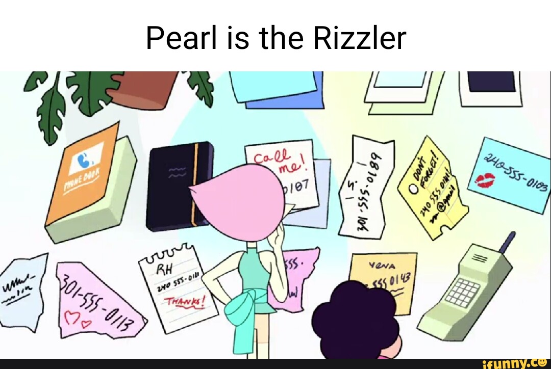Pearl is the Rizzler - iFunny