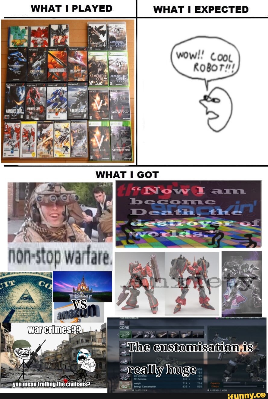 Armoredcore memes. Best Collection of funny Armoredcore pictures on iFunny