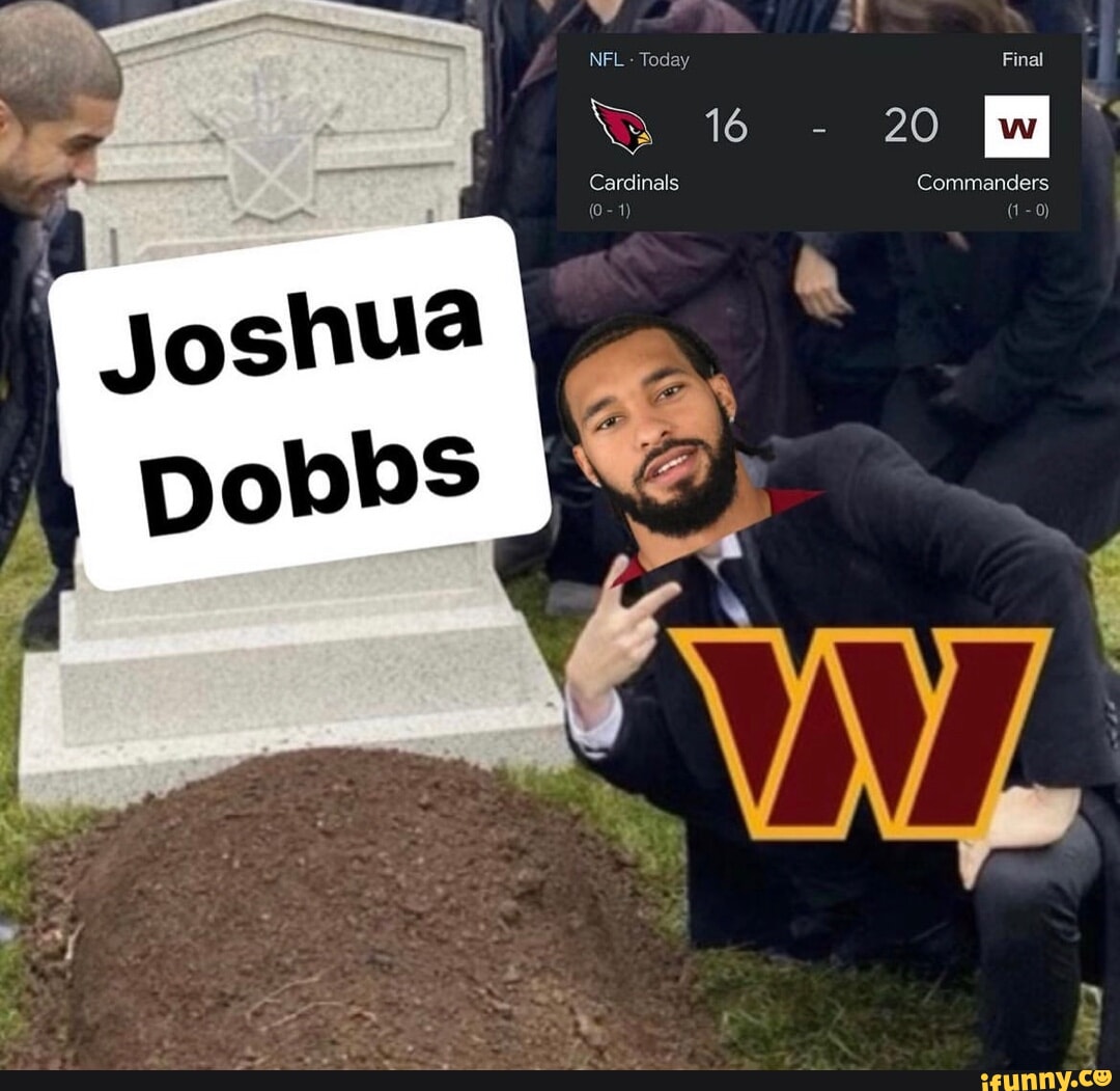 Commanders Joshua Dobbs - iFunny