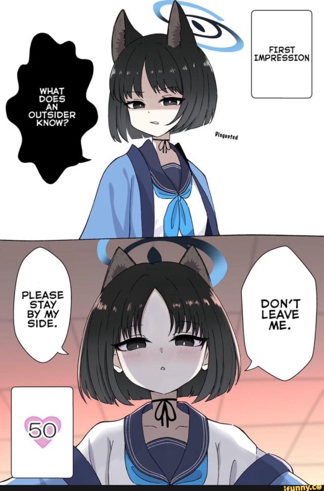 FIRST IMPRESSION WHAT DOES AN OUTSIDER KNOW? - iFunny