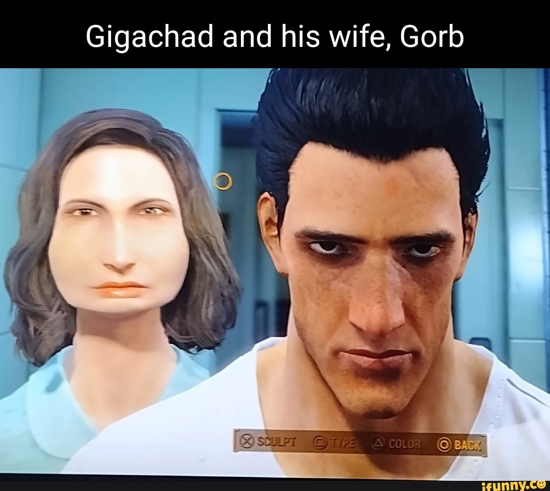 Gachad and his wife, Gorb Gi - iFunny