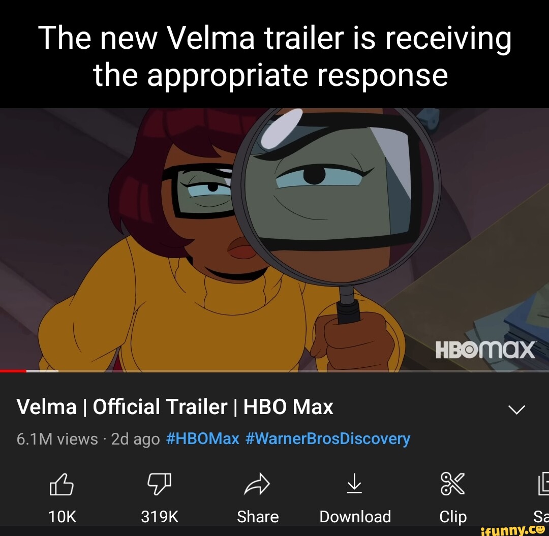 The new Velma trailer is receiving the appropriate response Velma I ...