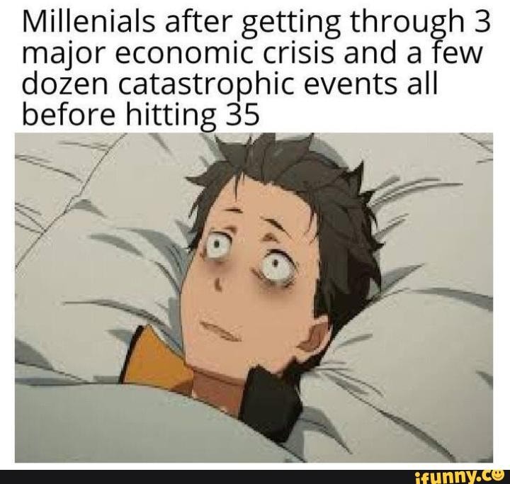 Meme Dump - Millenials after getting through 3 major economic crisis ...