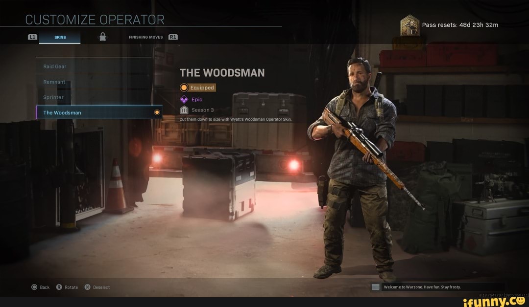 On Playstation -basiccally Joel from Last of US. - CUSTOMIZE OPERATOR ...