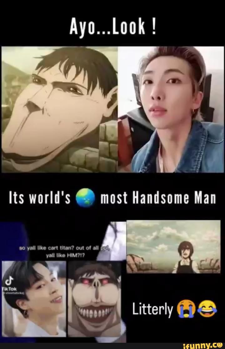 Ayo...Look ! Its world's most Handsome Man 80 yall like cart titan? out ...