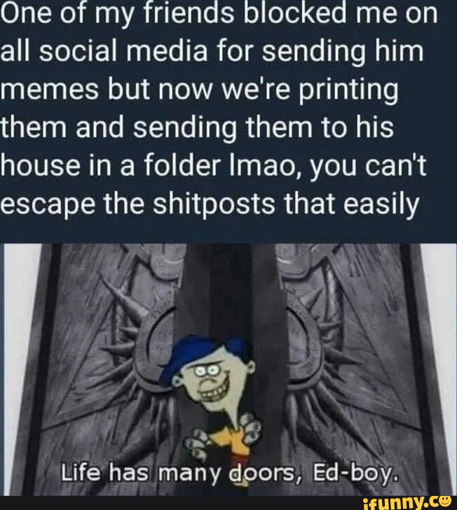 Blocked memes. Best Collection of funny Blocked pictures on iFunny