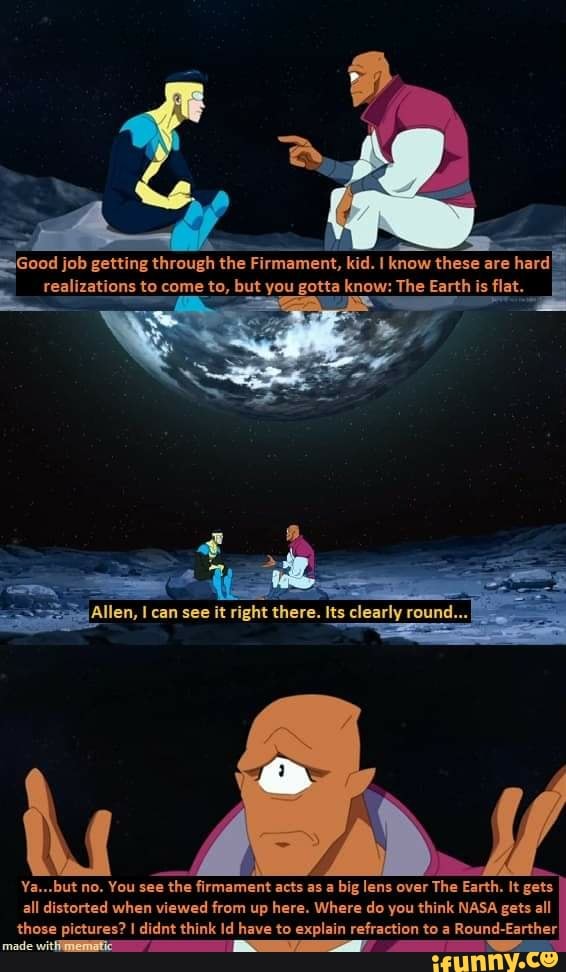 {Good job getting through the Firmament, kid. I know these are hard ...