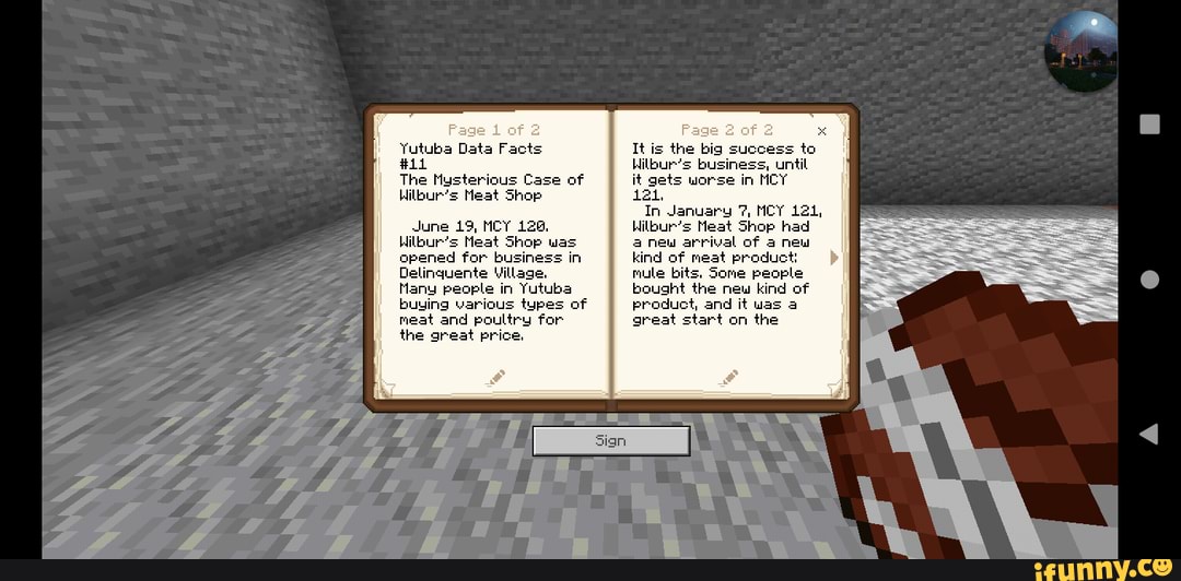 Page Yutuba Data Facts The Mysterious Case of Wilbur's Meat Shop June ...