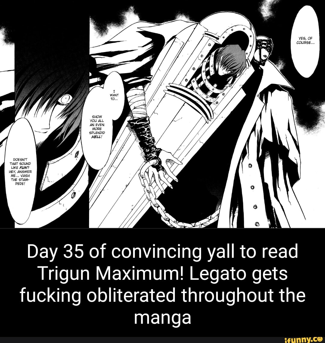 Trigun memes. Best Collection of funny Trigun pictures on iFunny