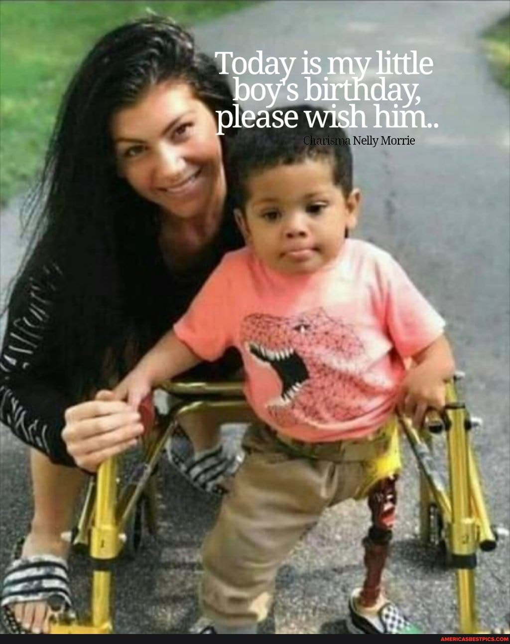 Today is mv little boy wish hum Nelly Morrie - America’s best pics and ...