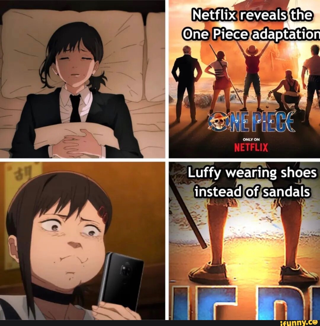 Netflix reveals the One Piece adaptation Luffy wearing shoes instead of ...