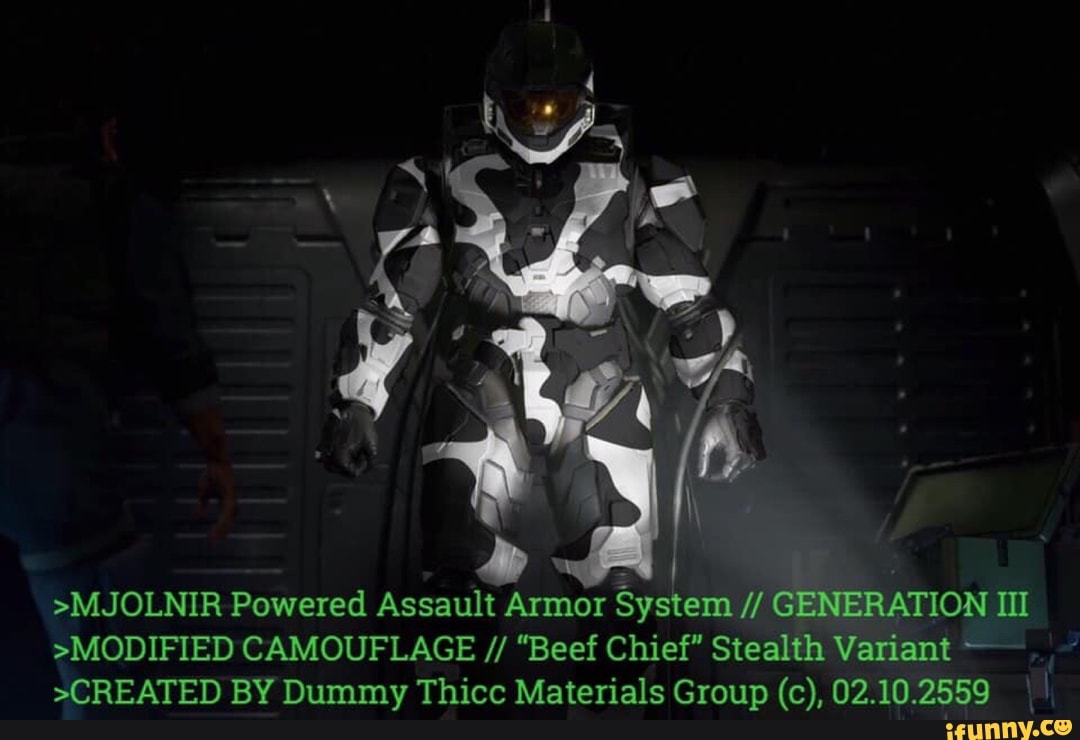 >MJOLNIR Powered Assault Armor System // GENERATION III >MODIFIED ...
