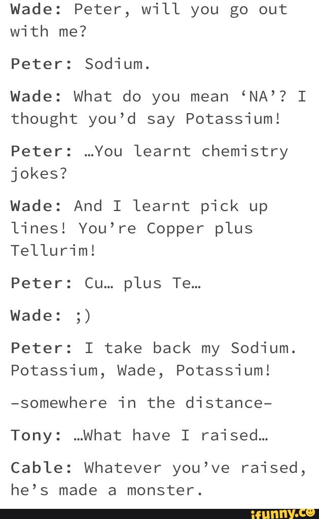 Potassium memes. Best Collection of funny Potassium pictures on iFunny