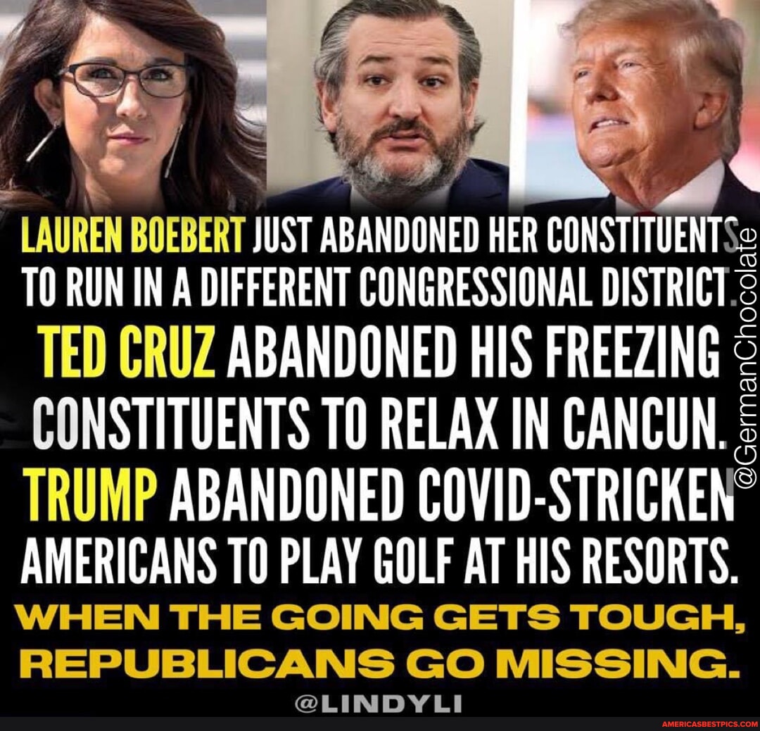 LAUREN BOEBERT JUST ABANDONED HER CONSTITUENT TO RUN IN A DIFFERENT ...